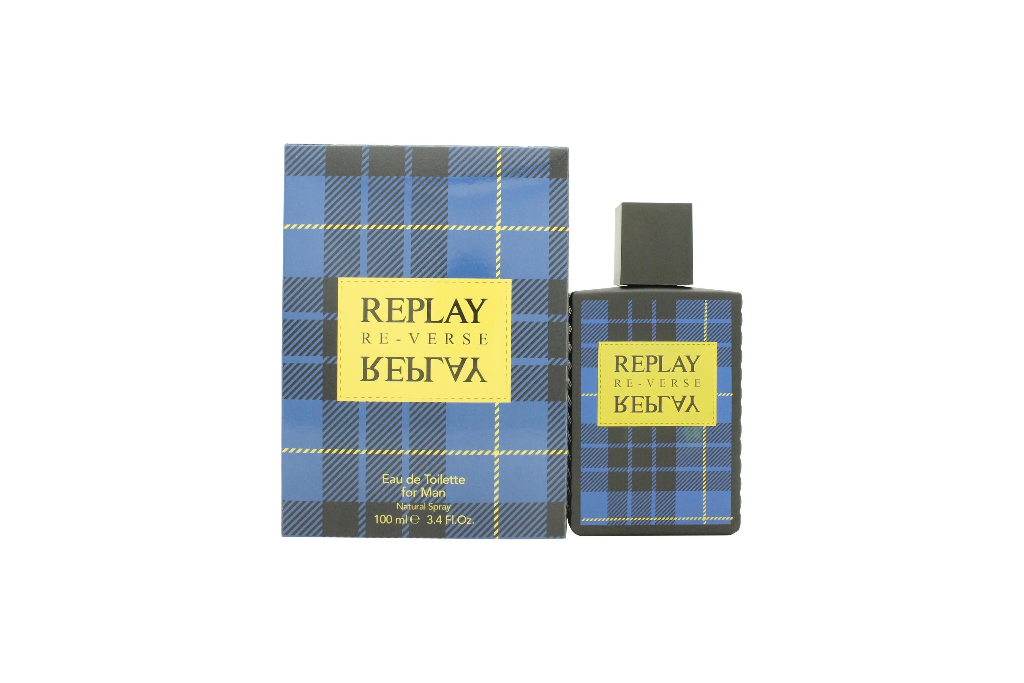 Replay Signature Reverse Eau de Toilette 100ml Sprej – British ...