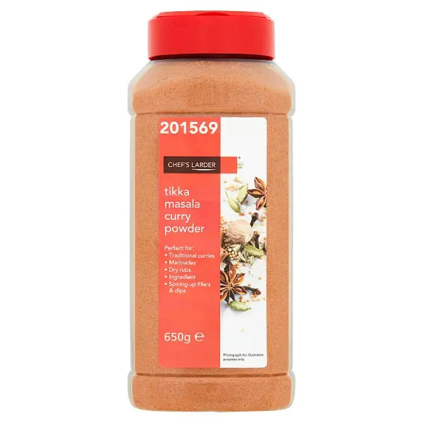 Chef's Larder Tikka Masala Curry Powder 650g, - British Hypermarket-uk