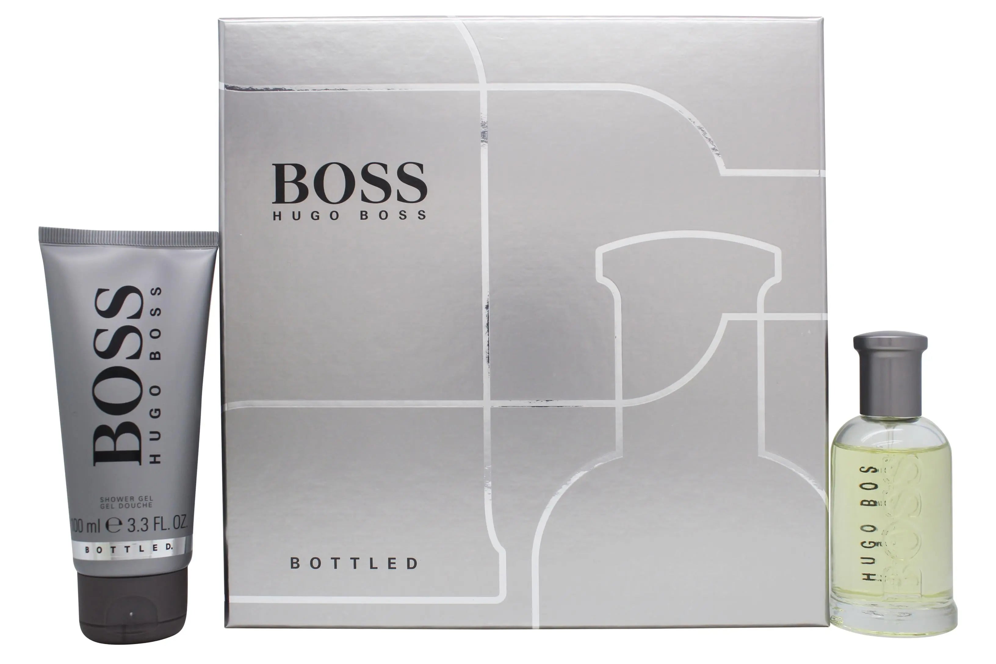 Hugo Boss Boss Bottled Gift Set 50ml EDT + 100ml Shower Gel - British ...
