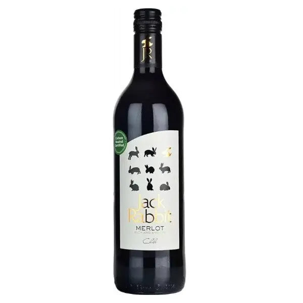 Jack Rabbit Merlot 750ml, Case of 6 Red Wine - British Hypermarket-uk ...