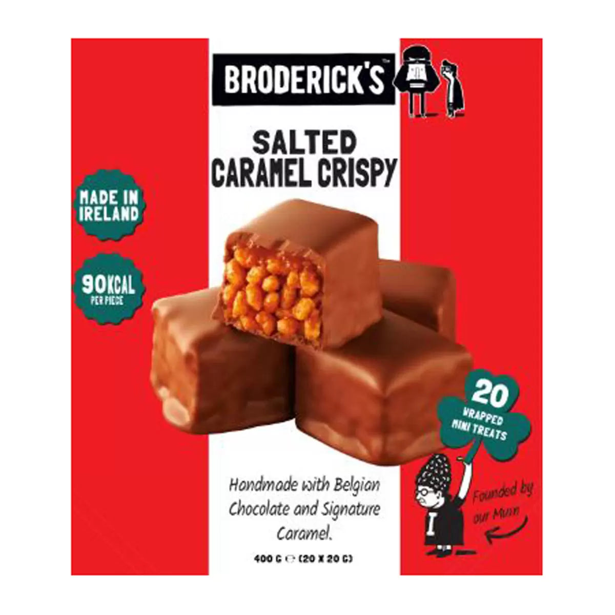 Broderick Brothers Salted Caramel Crispy Chunks, 400g – British ...