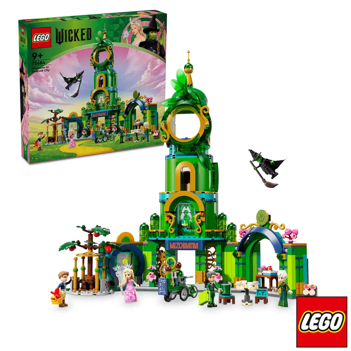 LEGO Wicked: Welcome to Emerald City - Model 75684 (9+ Years) – British ...