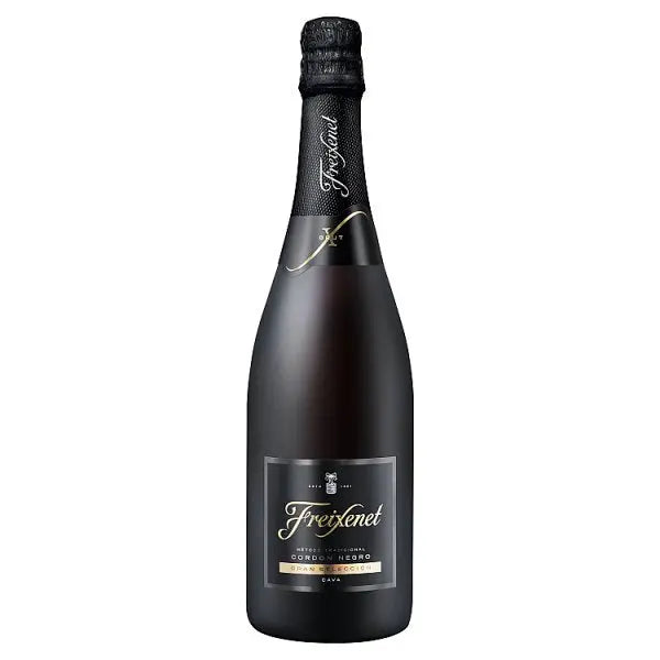 Freixenet Cordon Negro Brut 750ml, Case of 6 Champagne & Sparkling Wine ...