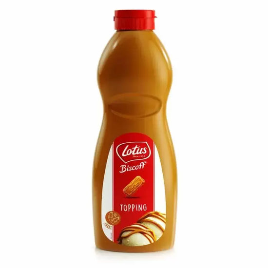 Lotus Biscoff Topping 1kg Ice Cream Syrup - British Hypermarket-uk Lotus