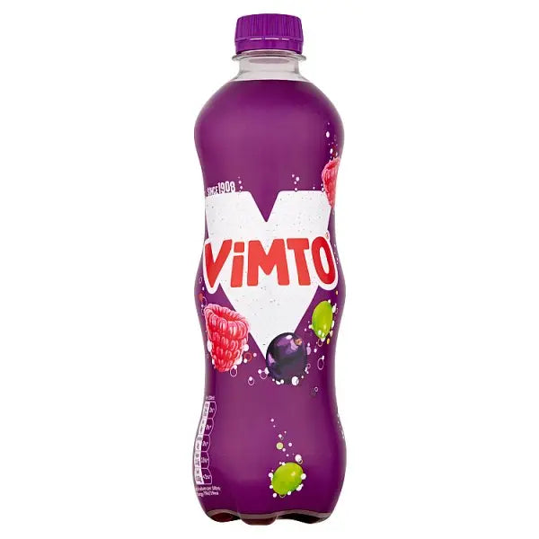 Vimto 500ml, Case of 12 Fruit Juice & Smoothies - British Hypermarket ...
